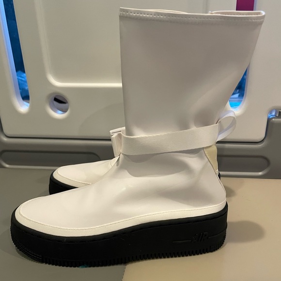 Nike | Shoes | Nike Air Force Af1 Sage Hi Womens Rainboots Waterproof ...
